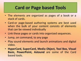 Multimedia Presentation and Authoring | PPTX