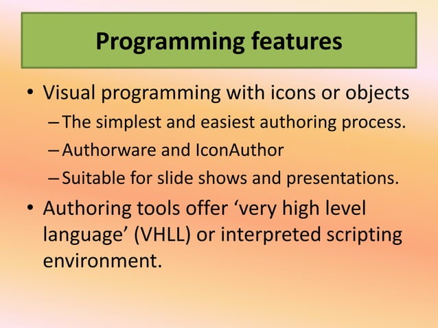 Multimedia Presentation and Authoring | PPTX