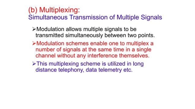Lecture 5 Modulation of Need of Modulation.pptx | Digital Audio | Computer Software and Applications