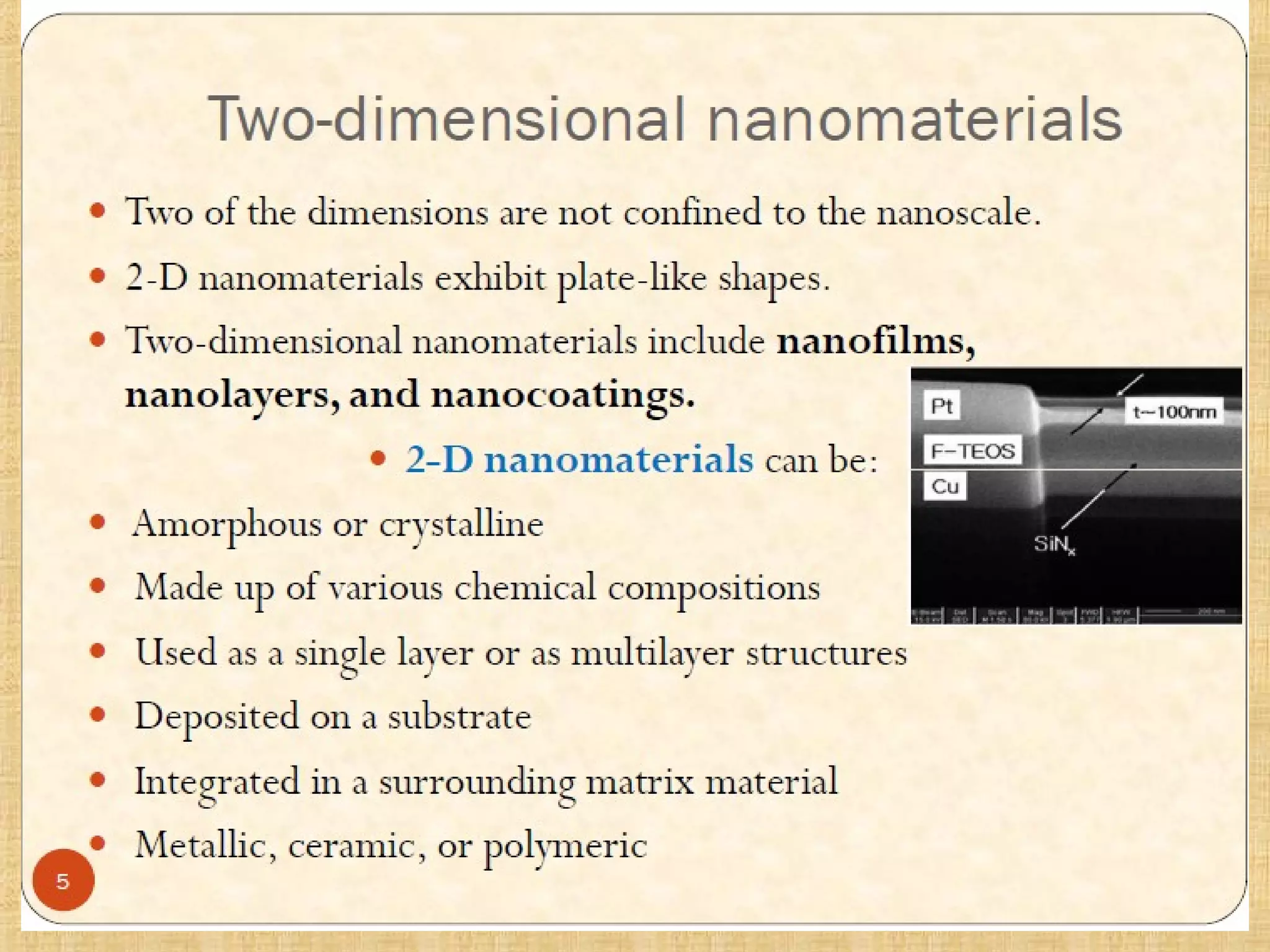 nanomaterial and dimensional effect | PPT