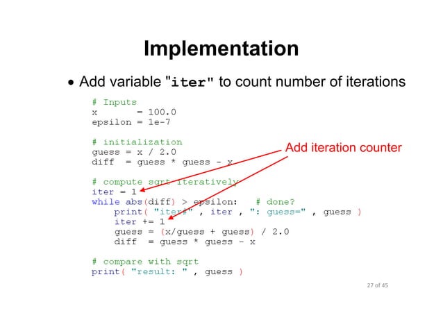 Lecture 5 numbers and built in functions | PPT