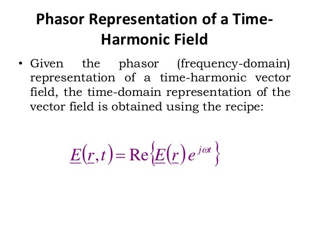Lecture 5 phasor notations