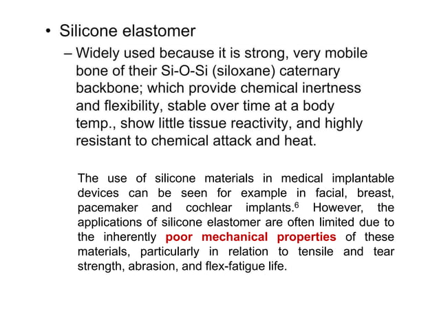 Lecture 5_Polymers in biomedical applications (1).ppt | Chemistry | Science