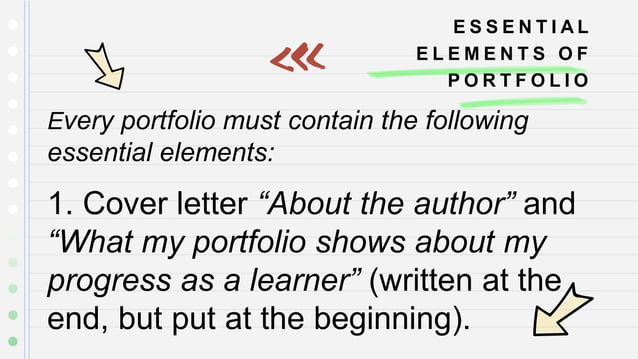 Lecture 5 Portfolio Assessment assessment in learning 2 | PDF ...