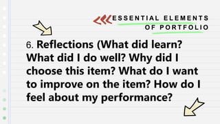 Lecture 5 Portfolio Assessment assessment in learning 2 | PDF