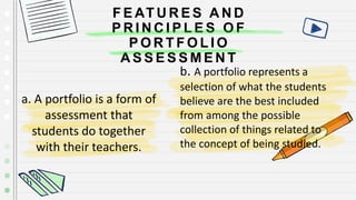 Lecture 5 Portfolio Assessment assessment in learning 2 | PDF