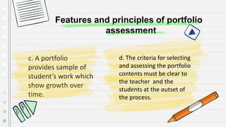Lecture 5 Portfolio Assessment assessment in learning 2 | PDF