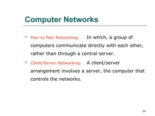 Lecture #5 Data Communication and Network | PPT