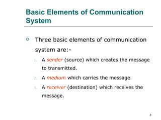 Lecture #5 Data Communication and Network | PPT