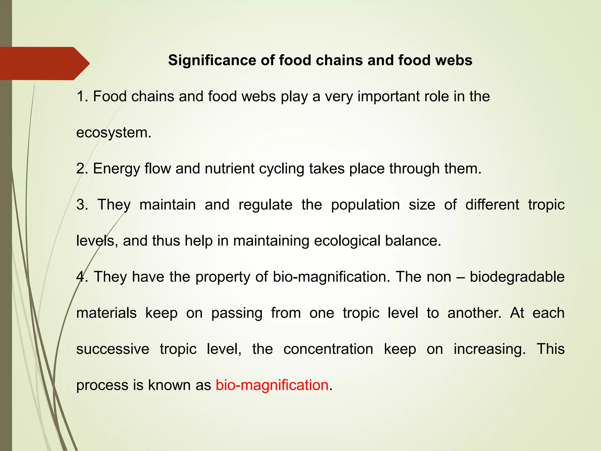Lecture 5ppt Food chain, food web, ecological pyramids | PDF