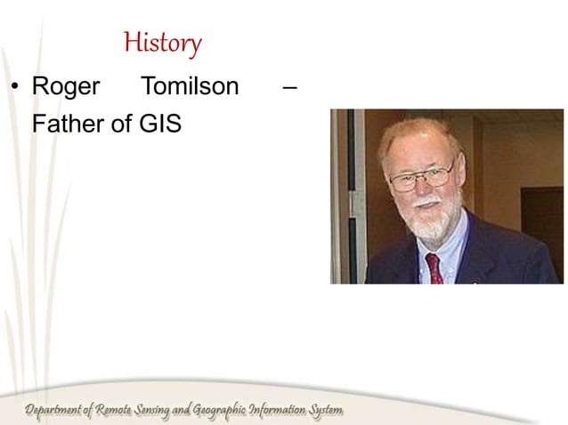 GEOGRAPHICAL INFORMATION SYSTEM (GIS) | PPTX