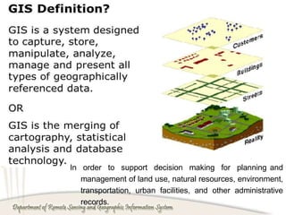 Geographic Information Systems