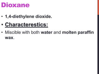 Lecture (5) processing of tissue in histopathology laboratory | PPTX