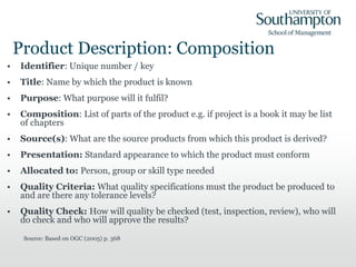 Product based planning | PPTX