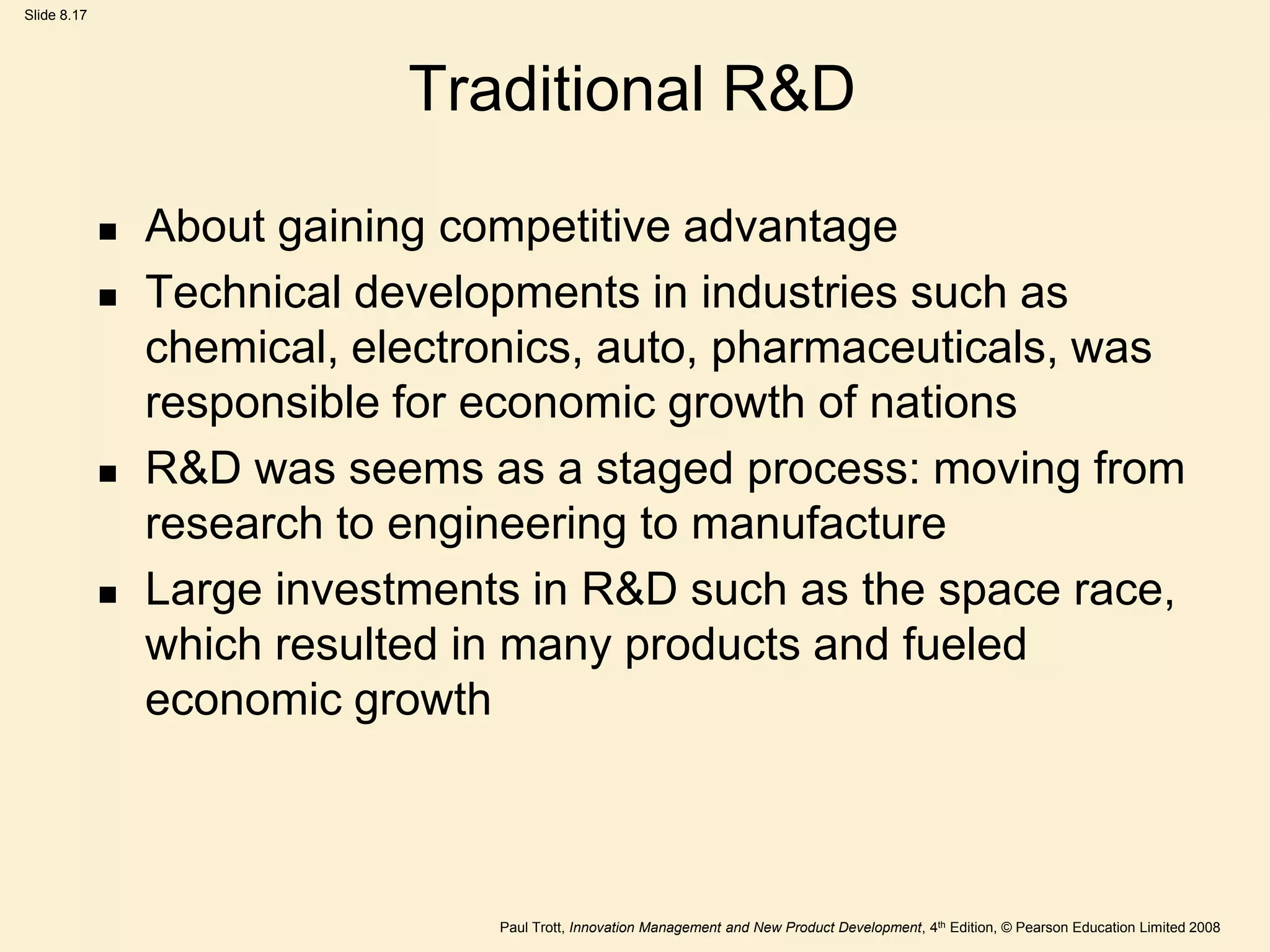 Research and Development | PDF