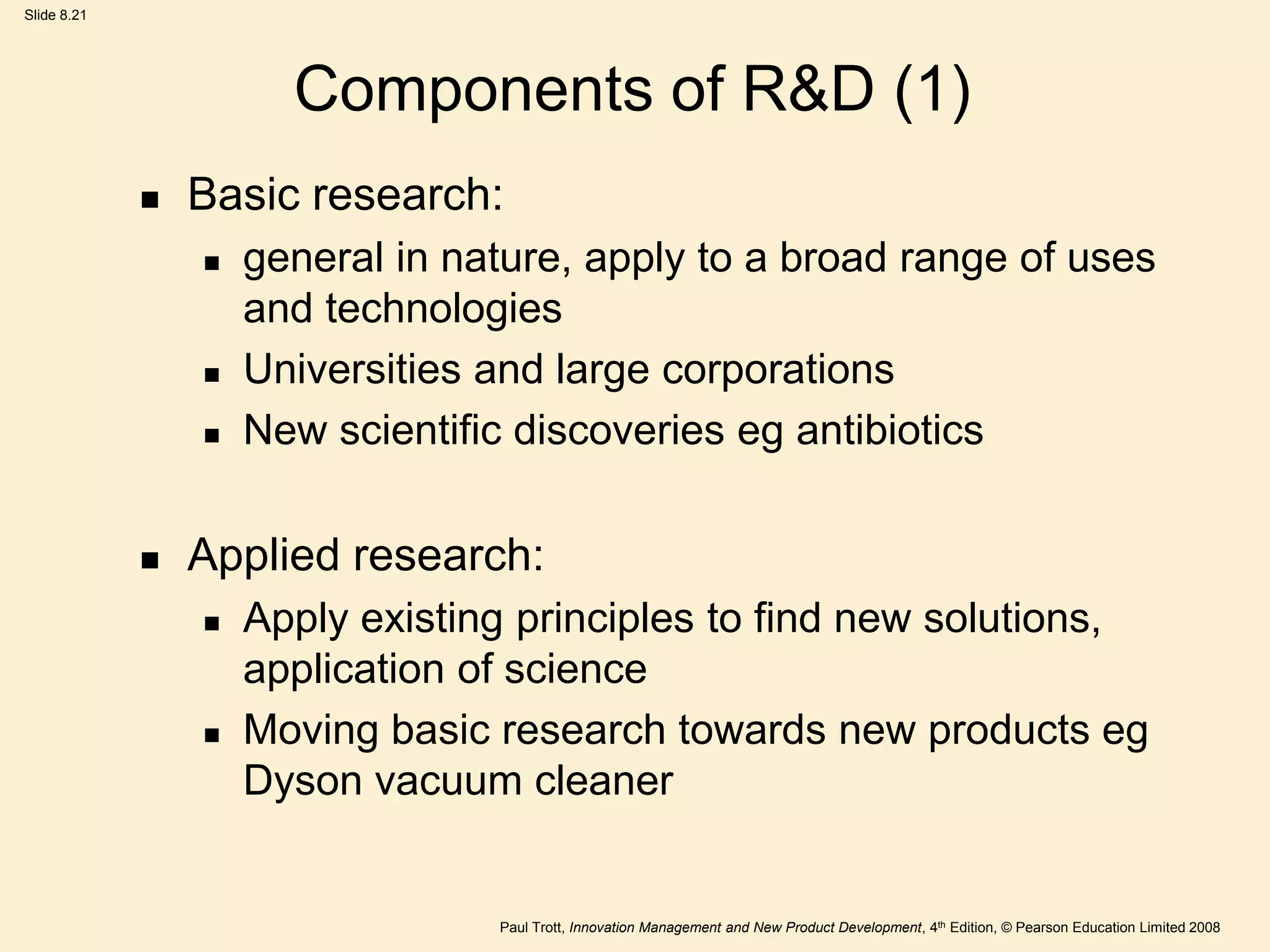 Research and Development | PDF