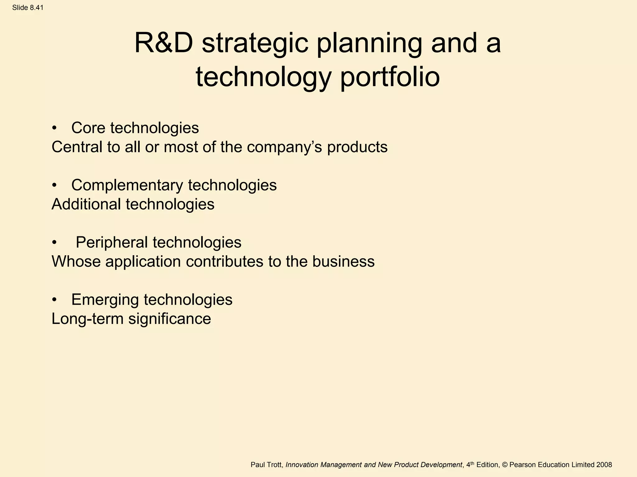 Research and Development | PDF