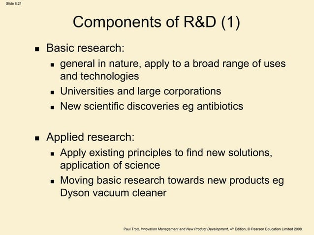 Research and Development | PDF | Business | Business and Finance