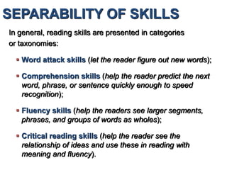 Lecture 5 reading skills | PDF