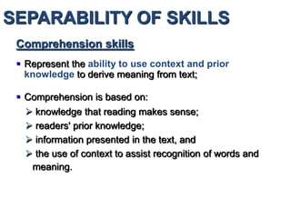 Lecture 5 reading skills | PDF