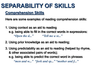 Lecture 5 reading skills | PDF