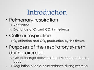 Lecture 5 Respiration during Exercises (1).pptx