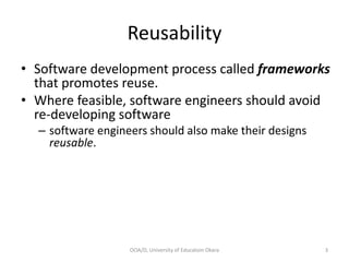 Lecture 5 reusability | PPTX