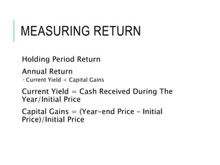 Lecture_5_Risk and Return.pptx
