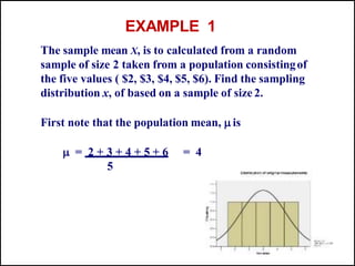 Lecture 5 Sampling distribution of sample mean.pptx