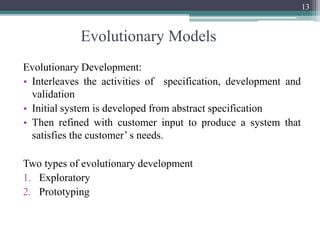 Generic Software Process Models | PPTX