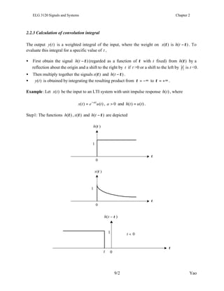 Lecture 5: The Convolution Sum | PDF