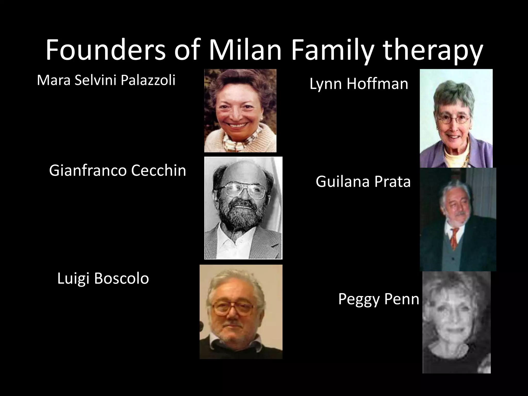 Lecture 5 social constructionist family therapy: Milan school | PPTX