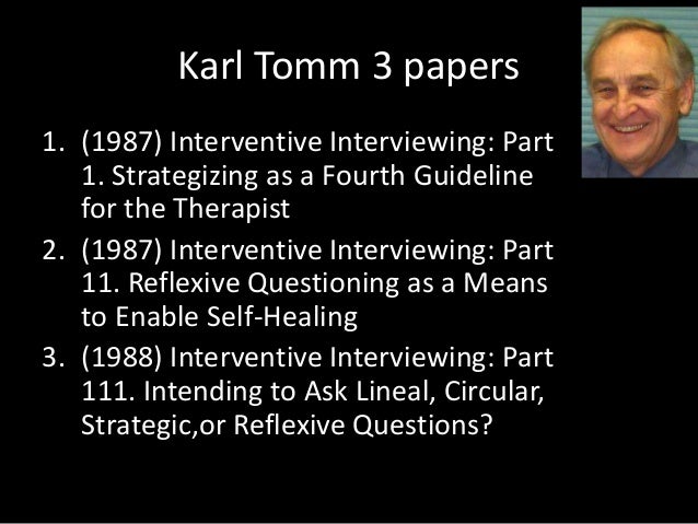 Lecture 5 social constructionist family therapy: Milan school