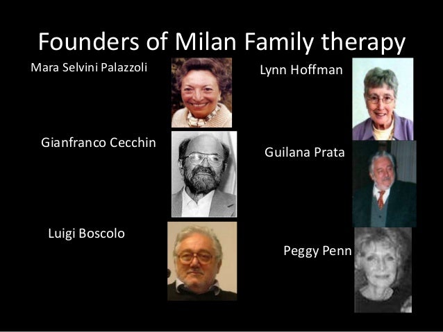 Lecture 5 social constructionist family therapy: Milan school