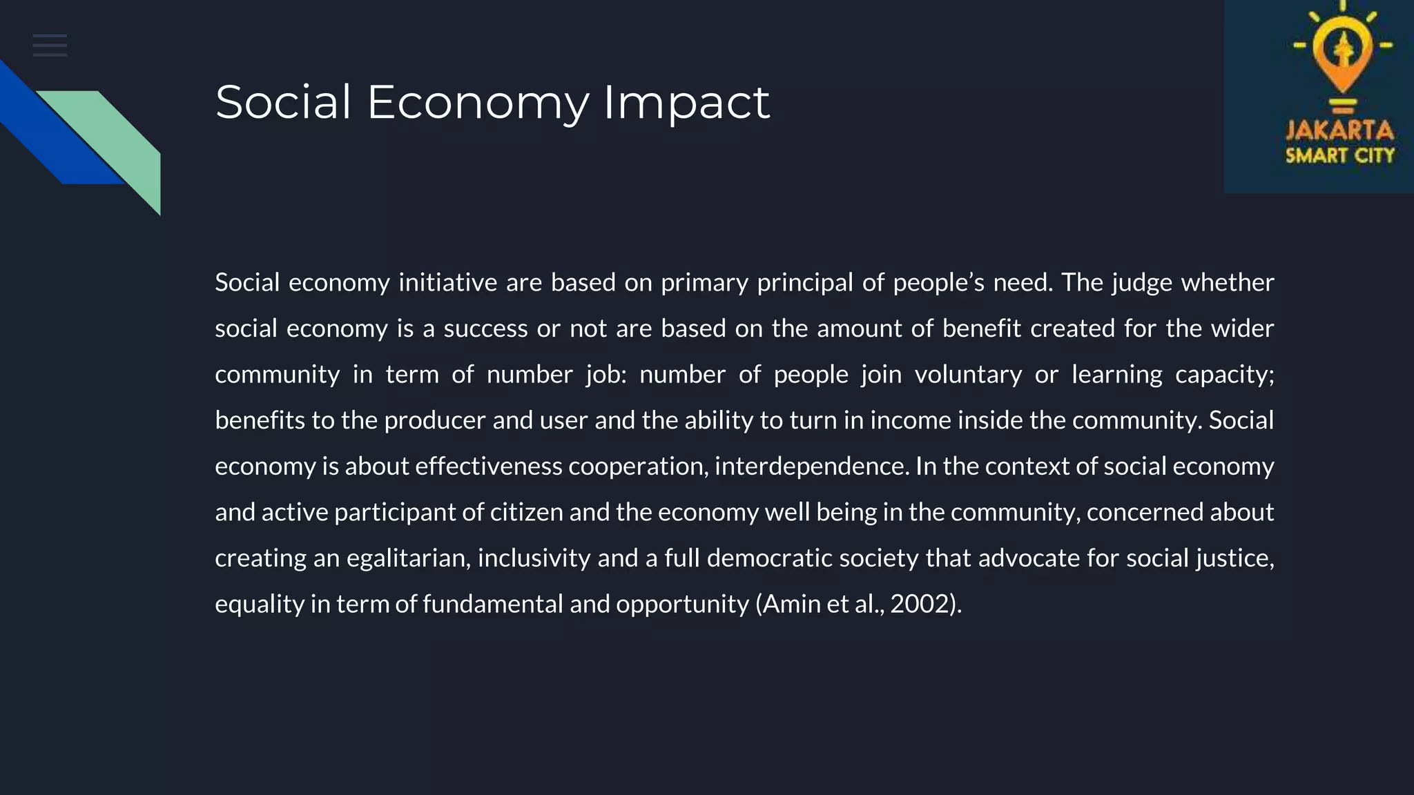 Lecture 5 social economy | PPT