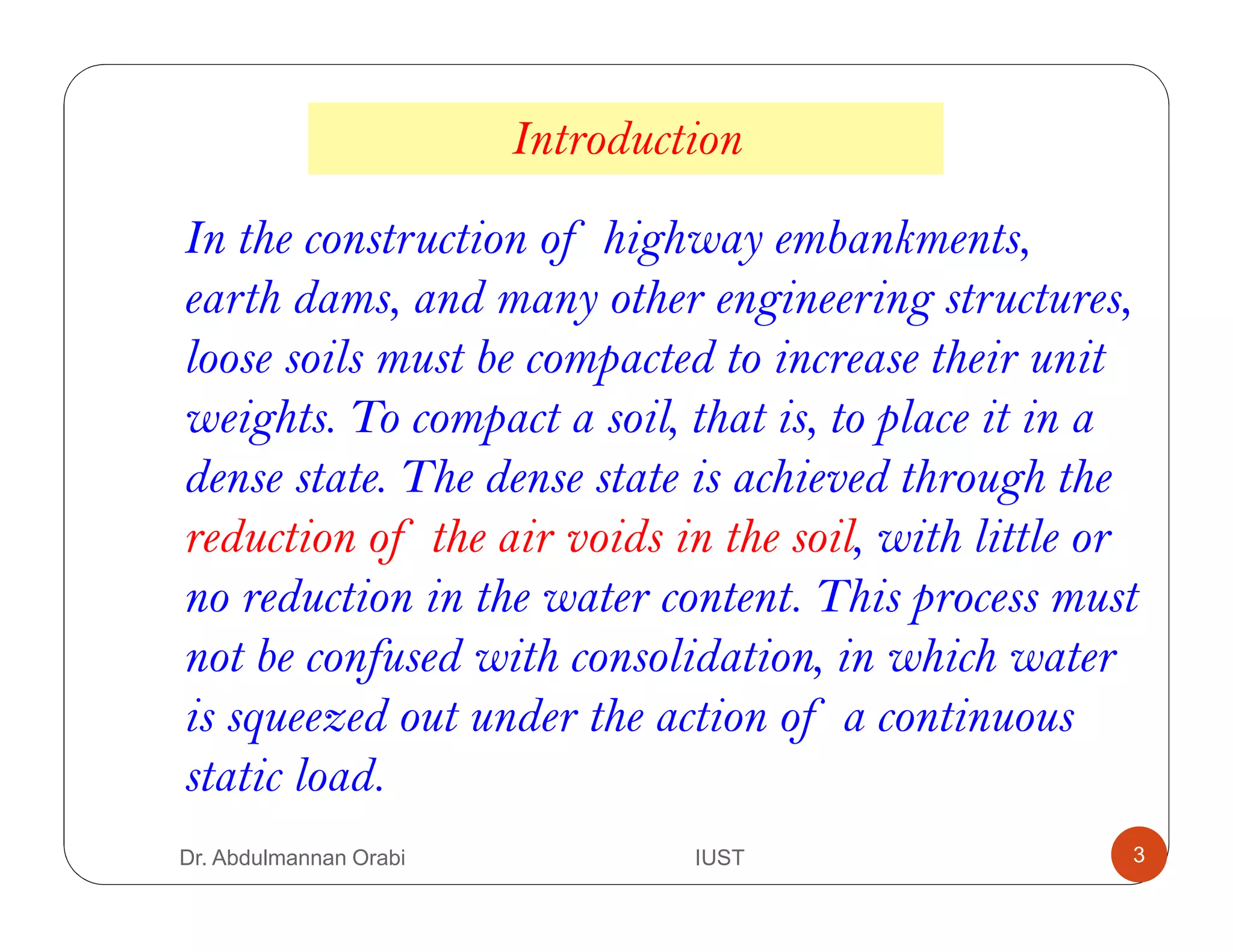 Lecture 5 soil compaction | PDF