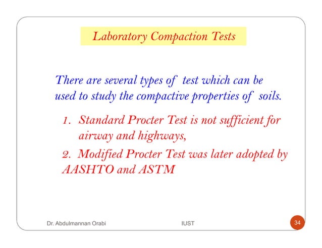 Lecture 5 soil compaction | PDF