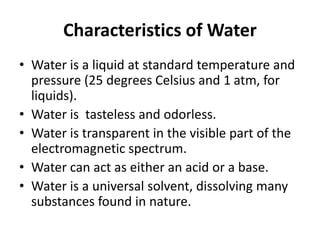 lecture 5 Structure and properties of water.pptx