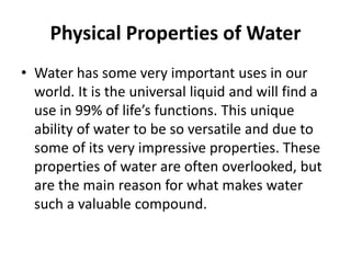 lecture 5 Structure and properties of water.pptx