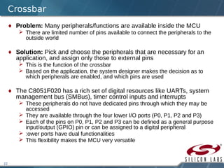 Lecture 5 (system clock crossbar and gpio) rv012 | PDF