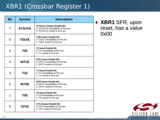 Lecture 5 (system clock crossbar and gpio) rv012 | PDF