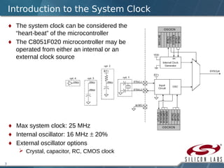 Lecture 5 (system clock crossbar and gpio) rv012 | PDF