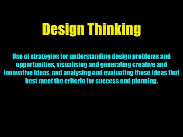 Understanding Design Thinking | PDF