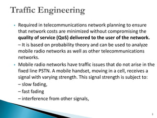 Lecture5 teletraffic | PPTX