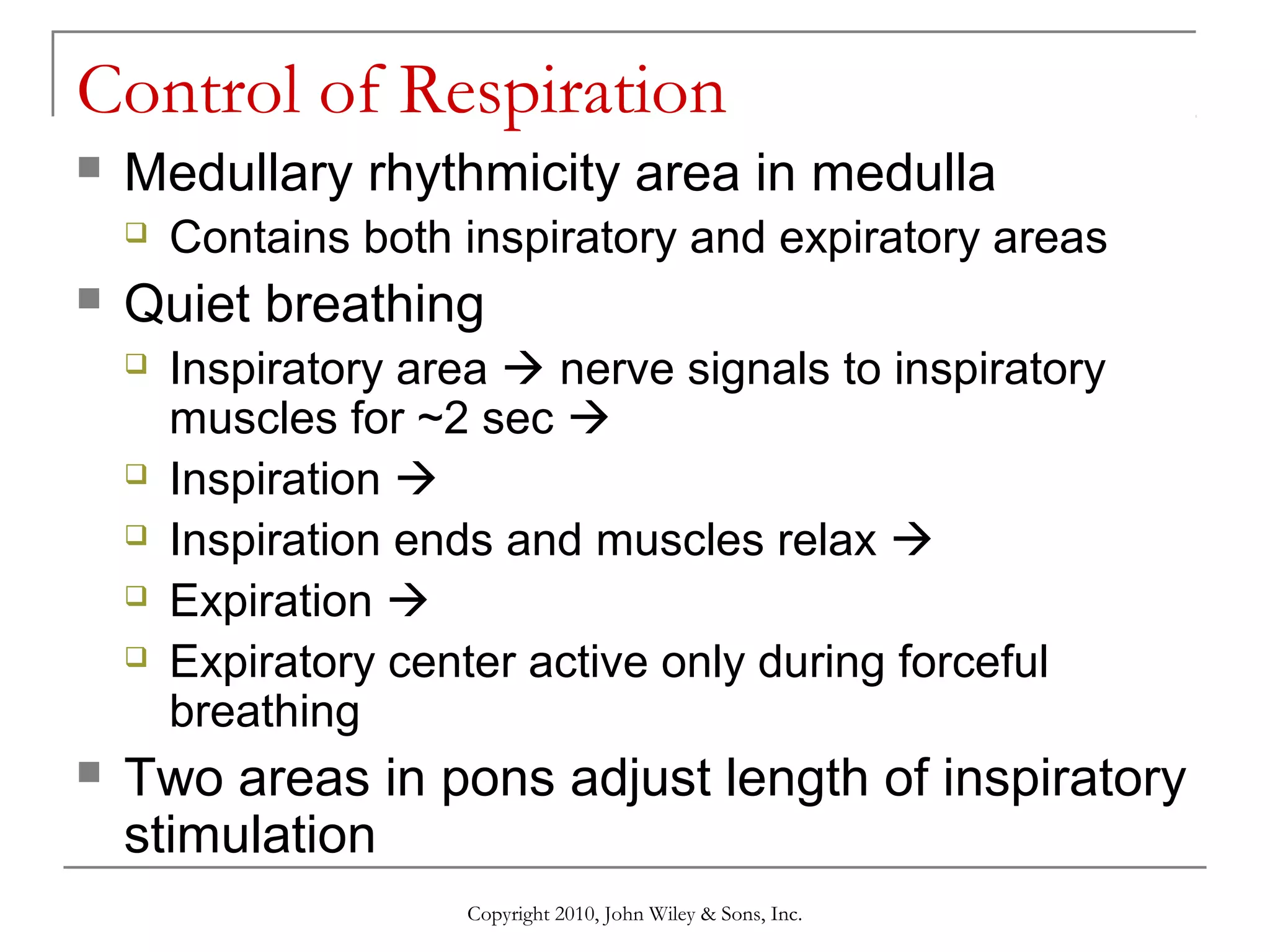 Lecture 5 the respiratory system | PPT