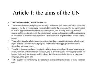 Lecture 5 the_united_nations | PPT