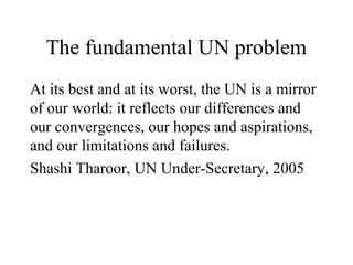 Lecture 5 the_united_nations | PPT
