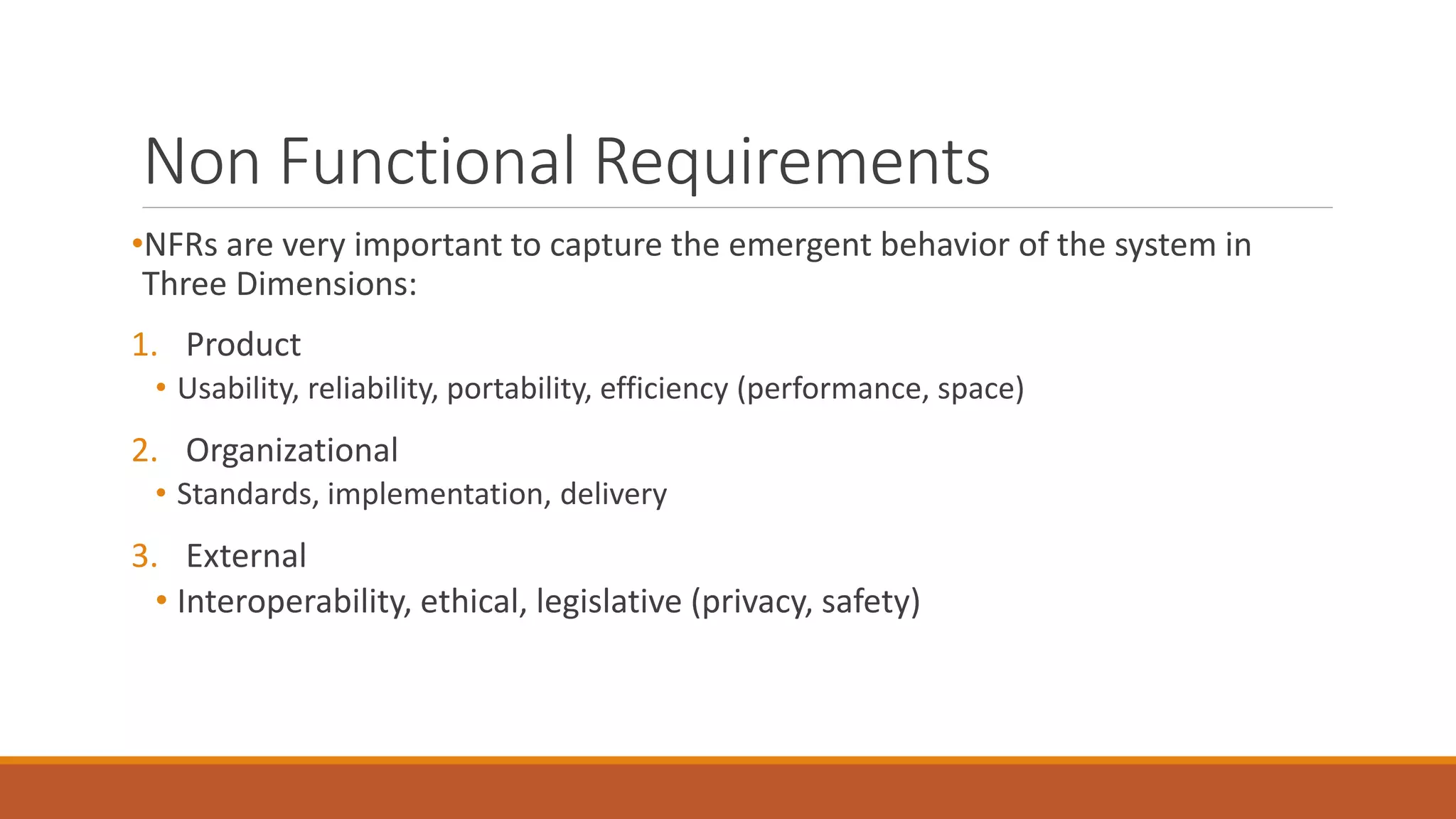 Lecture 5 Types of Requirements I.pptx | Computing | Technology & Computing