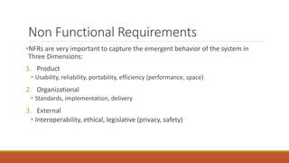 Lecture 5 Types of Requirements I.pptx | Computing | Technology & Computing