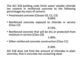 Lecture 5. Mixing water for Concrete ppt | PPTX